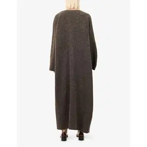 RUOHAN Raas Longline Wool-blend Coat