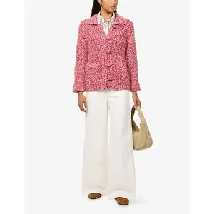 Isabel Marant Étoile Delinda Collared Wool-blend Cardigan