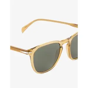 DB EYEWEAR BY DAVID BECKHAM Db 1160/s Rectangle-frame Acetate Sunglasses