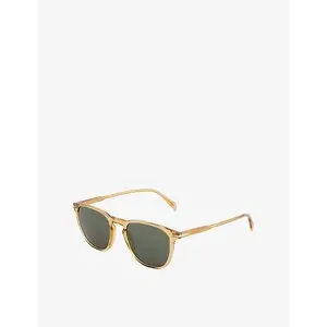 DB EYEWEAR BY DAVID BECKHAM Db 1160/s Rectangle-frame Acetate Sunglasses