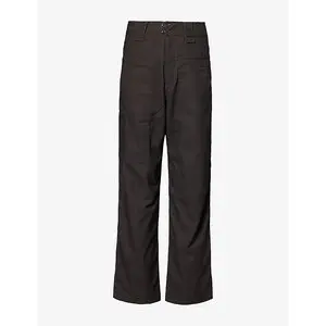 Isabel Marant Étoile Rhil Patch-pocket Cotton Utility Trousers - Coffee