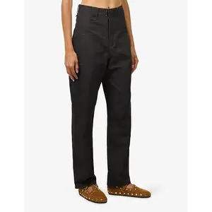 Isabel Marant Étoile Rhil Patch-pocket Cotton Utility Trousers