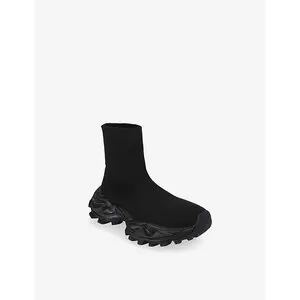 Kurt Geiger Leap Woven Sock Trainers