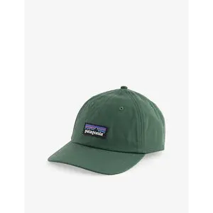 Patagonia P-6 Label Trad Logo-patch Cotton Baseball Cap - Green