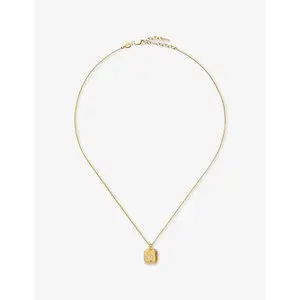 MISSOMA April Birthstone 18ct Vermeil Sterling Silver Pendant Necklace - Gold