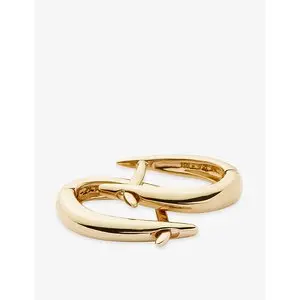 MISSOMA Claw Huggies 9ct Hoop Earrings