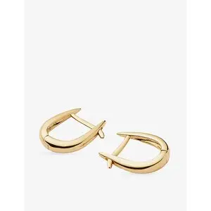 MISSOMA Claw Huggies 9ct Hoop Earrings