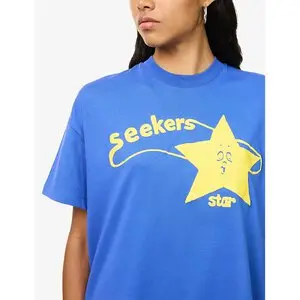 SISTERS & SEEKERS Splashstar Oversized Cotton T-shirt