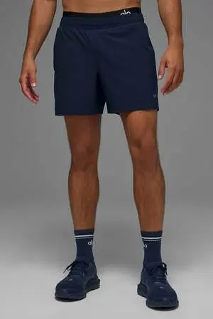 Alo Yoga 5" Traction Running Short Navy
