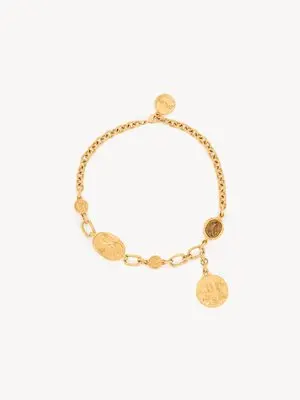 Chloé Medals Choker - Yellow