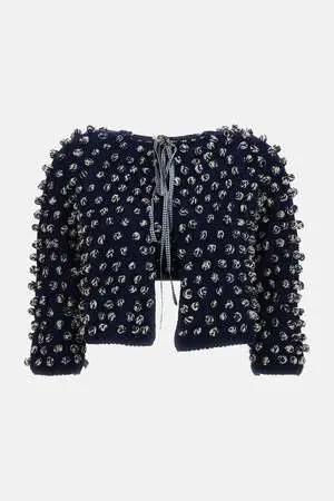 Pero Bolero In Maglia Di Lana - Multicolore