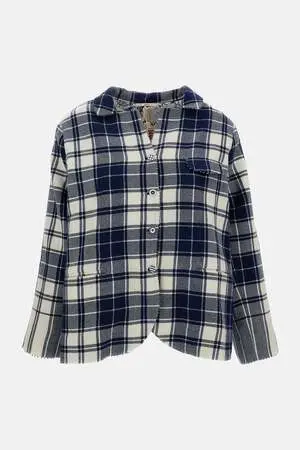 Pero Overshirt In Lana - Multicolore