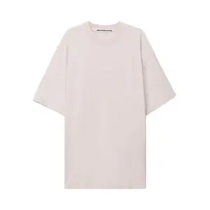 Alexander Wang Logo Print Short-sleeve Tee 'washed Light - Pink