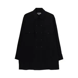 YOHJI YAMAMOTO POUR HOMME Double Front Military Blouse