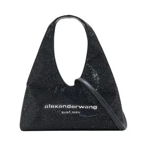 Alexander Wang Crossbody Strap Pike Mini Hobo - Black