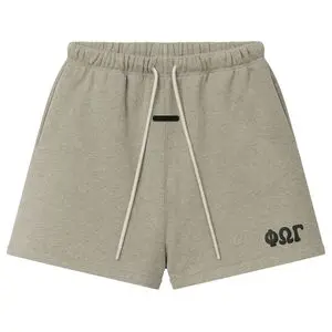 Fear Of God Classic Sweatshort 'washed Seal Heather - Grey