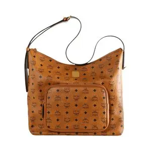 Mcm Aren Vi Hobo Xl Bag 'cognac - Tan