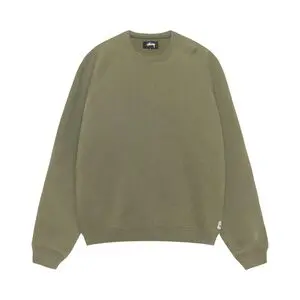 StÜssy Fleece Raglan Crew 'olive - Green