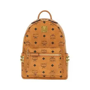 Mcm Stark Vi Mini Backpack 'cognac - Tan