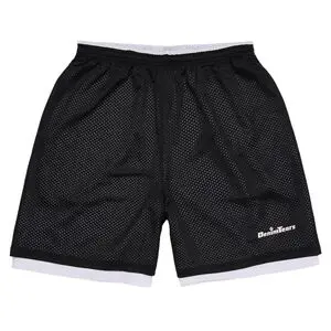 DENIM TEARS Sport Double Layer Mesh Short - Black