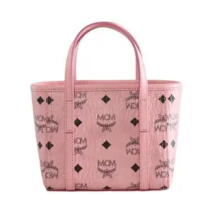 Mcm Toni Vi X-mini Shopper 'soft - Pink