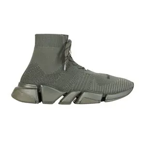 Balenciaga Speed 2.0 Lace-up Sneaker 'dark Khaki - Brown
