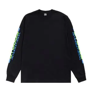StÜssy Blade Long-sleeve Tee - Black