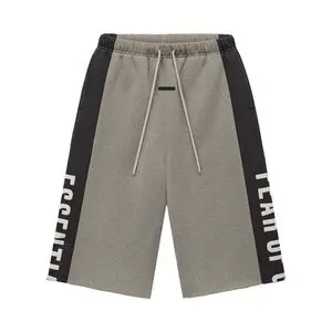 Fear Of God Panelled Raw Cut Off Sweatpant - Grey