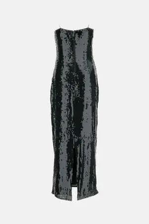 ROTATE BY BIRGER CHRISTENSEN Abito Lungo A Sottoveste In Paillettes