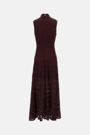 ROTATE BY BIRGER CHRISTENSEN Maxi Abito Svasato In Pizzo