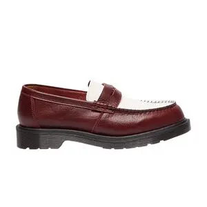 Dr. Martens Penton Two-tone Loafer 'burgundy White - Brown