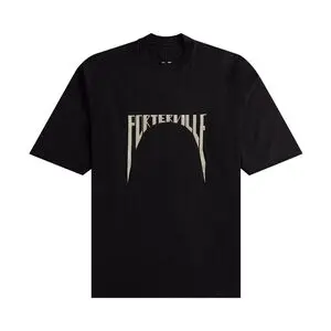 Rick Owens Porterville T-shirt /pearl - Black