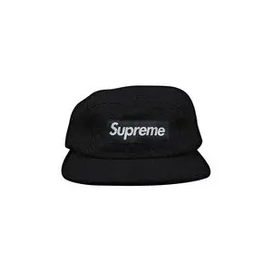 Supreme Featherweight Wool Camp Cap - Black