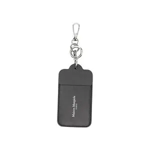 MAISON MARGIELA Double Tag Keyring - Black
