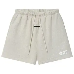 Fear Of God Classic Sweatshort 'washed Vanilla Heather - Grey