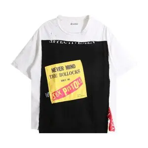 SAITOS Sex Pistols Patch Tee - White