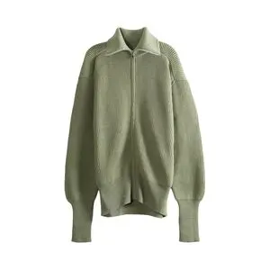 RIER Utility Cardigan 'charbon Felted - Grey