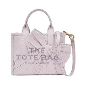 Marc Jacobs The Oversized Bow Canvas Crossbody Tote Bag 'light Iris
