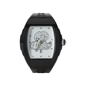 Off-White Beat Synthetic Watch - Black