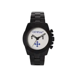 Off-White Reset Chronograph Watch - Black