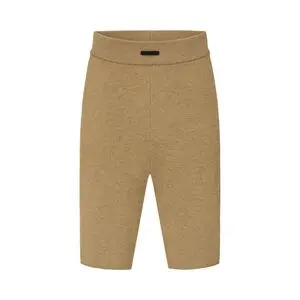 Fear Of God Rib Knit Bike Short 'dune - Tan