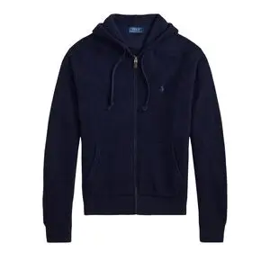 Polo Ralph Lauren Waffle Knit Full Zip Hybrid Sweater