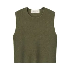 Fear Of God Rib Knit Crop Top - Green