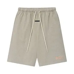 Fear Of God Heavy Jersey 90s Sweatshort 'washed Seal Heather - Grey