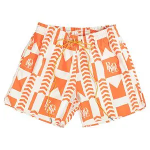 Rhude Grasse Swim Trunks /off White - Orange