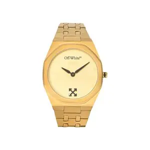 Off-White On Time Bracelet Watch - Gold