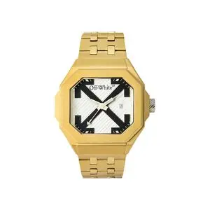Off-White Heavy Duty Bracelet Watch - Gold