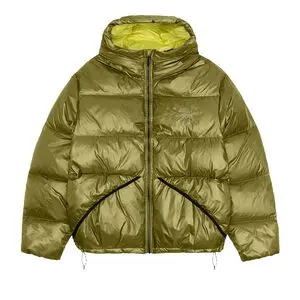 StÜssy Down Parka Micro Ripstop 'olive - Green