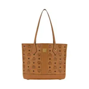 Mcm Liz Vi Shopper Small Bag 'cognac - Tan