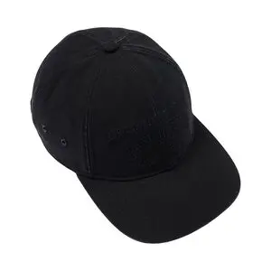 DENIM TEARS Mono Adg Stamp Cap - Black